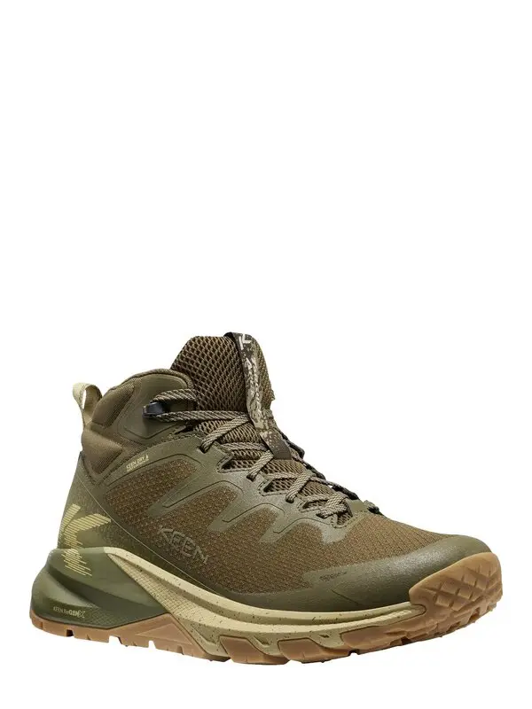 Keen Targhee Apex Mid Waterproof Hiking Boot - Dark Olive/khaki