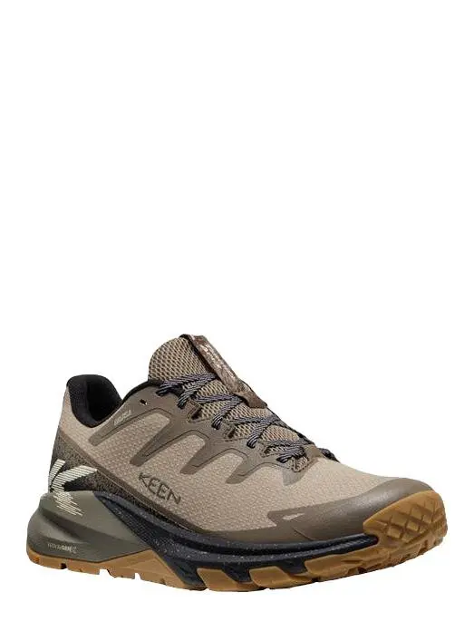 Keen Targhee Apex Waterproof Hiking Sneaker - Brindle/canteen