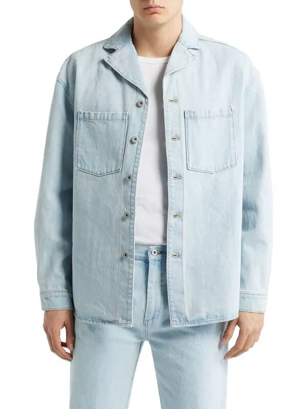 KROST Denim Shirt Jacket - Light Wash