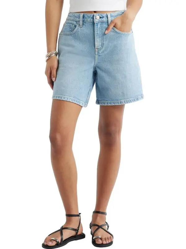 OPEN EDIT Classic Denim Shorts - Logan Wash