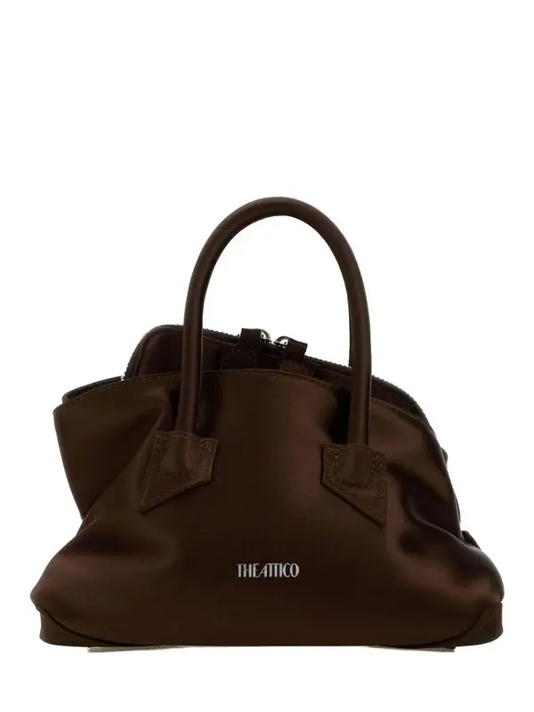 Attico Mini Handheld Bag - Brown