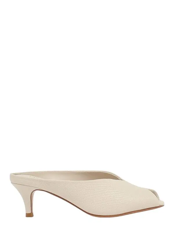 TWINSET Heeled Sandal - White