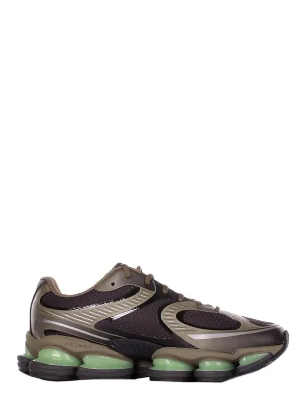 NEW BALANCE Abzorb 2000 Nylon And Rubber Athletic Shoes - Green