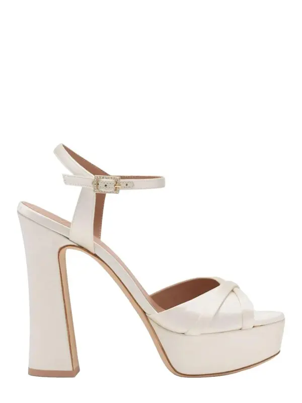 MALONE SOULIERS Heeled Sandal - White