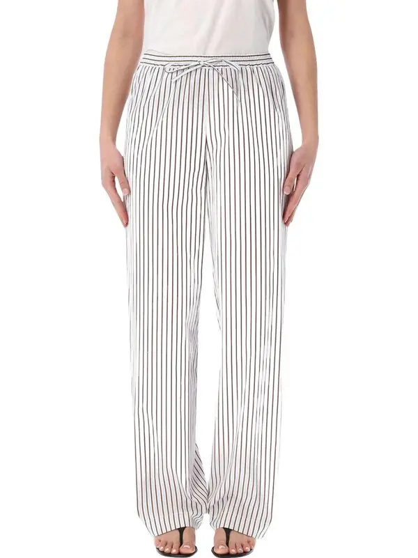LOU LOU STUDIO Striped Pants - Red