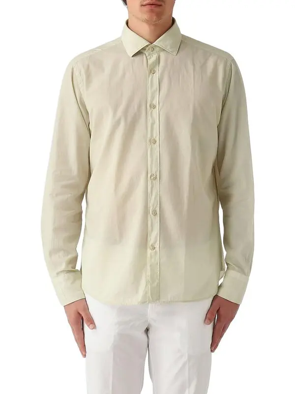 TINTORIA MATTEI 954 Cotton Shirt - Mastic