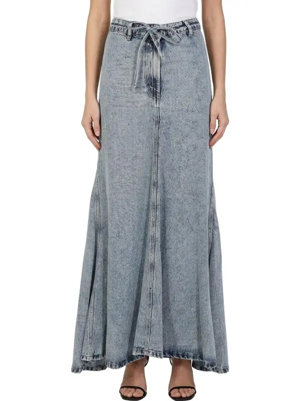 SEMICOUTURE Maxi Skirt - Green