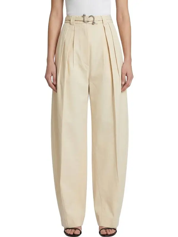 Sportmax Wide Leg Trousers - Yellow