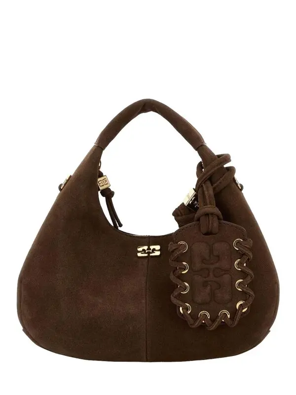 GANNI Handbag - Brown