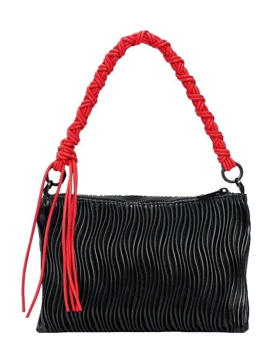 Desigual Faux Leather Crossbody Bag - Black