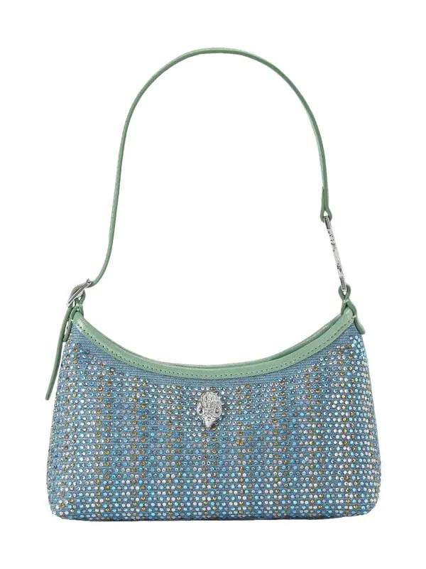 Kurt Geiger Mini Kurt Fabric Shoulder Bag - Pastel Blue