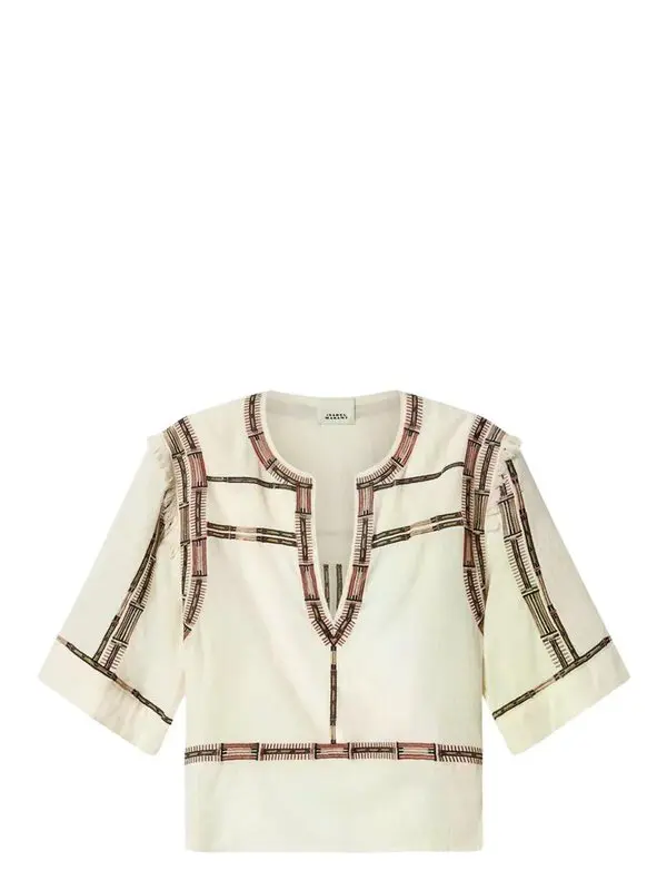 Isabel Marant Fiosa Blouse - Neutrals