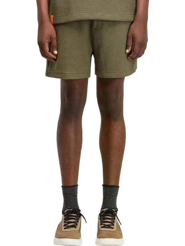 OSKLEN Waffle Bermuda Shorts - Green