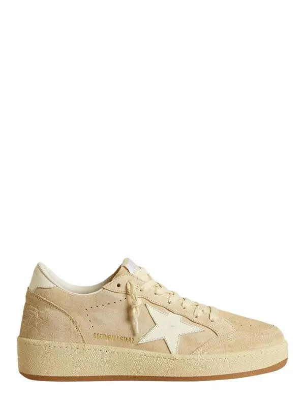 GOLDEN GOOSE Ball Star Sneakers - Cream