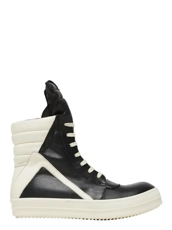 Rick Owens Geobasket High-top Sneakers - Black