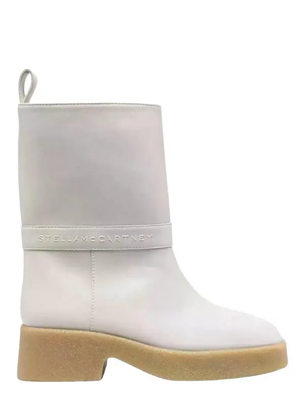 Stella McCartney Skyla Strap Boots - Grey