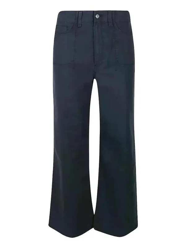 Paige Anessa Wide Leg Jeans - Blue