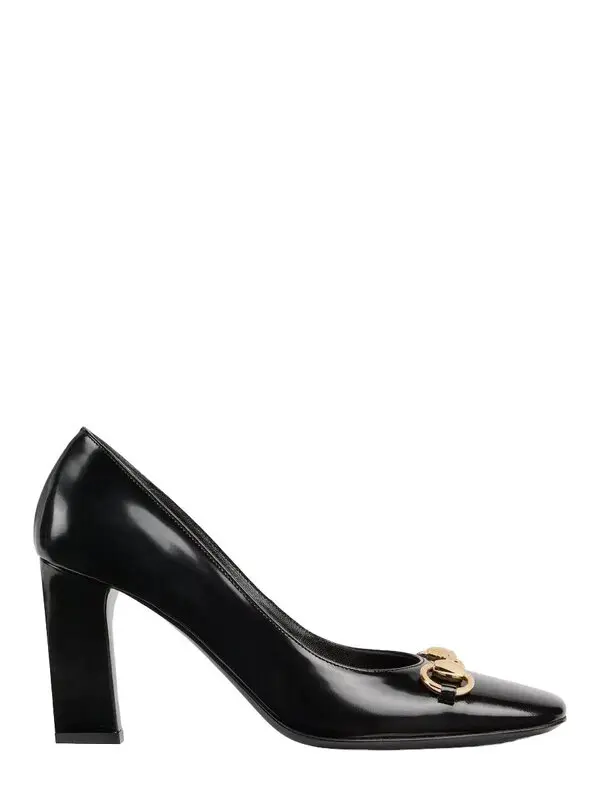 Gucci Signora Horsebit Pumps - Black
