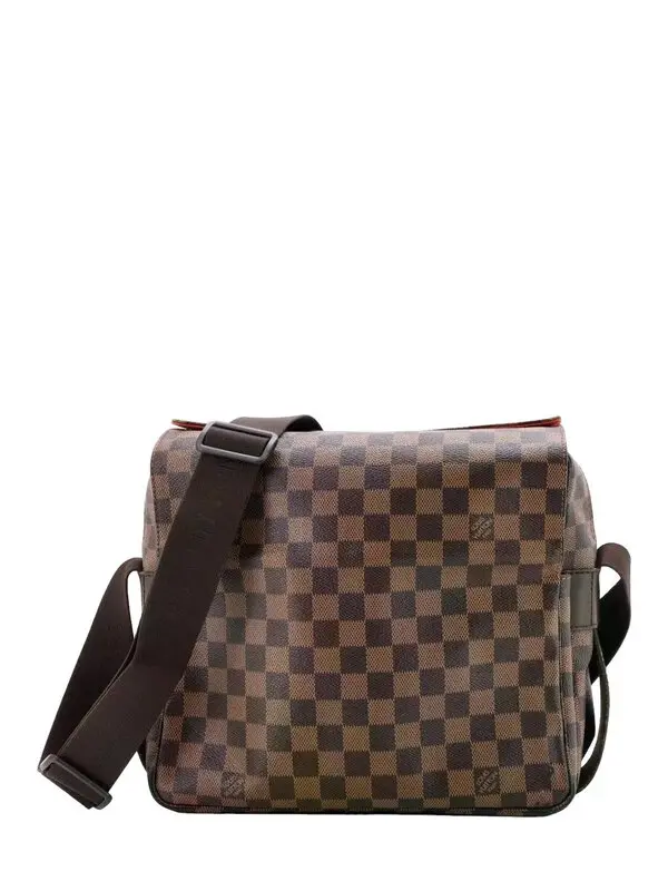 LOUIS VUITTON Naviglio Damier Crossbody Bag - Brown