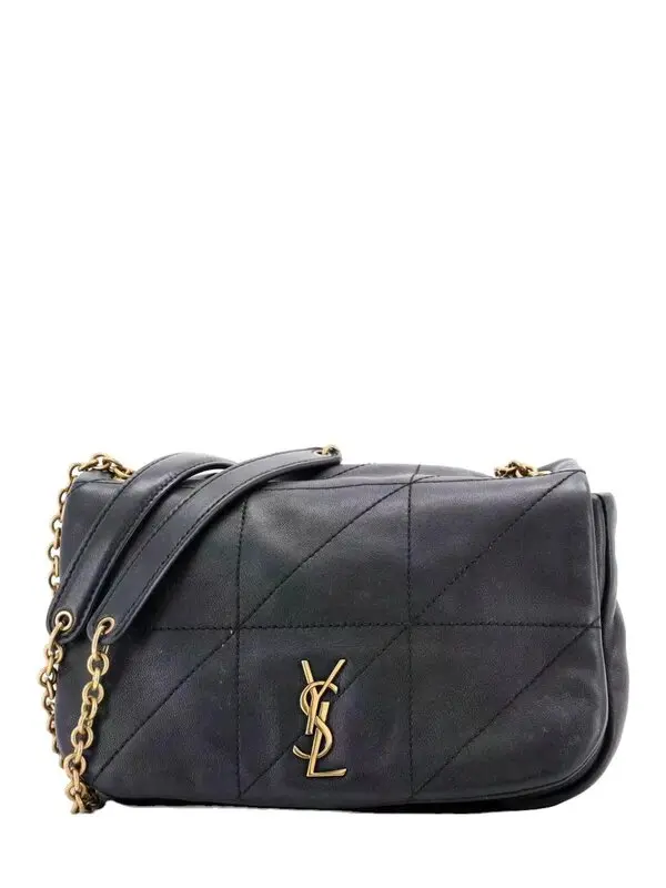 Saint Laurent Jamie 4.3 Quilted Leather Mini Shoulder Bag - Black