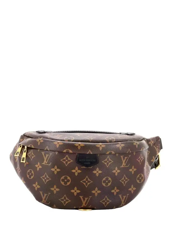 LOUIS VUITTON Bum Bag My World Tour Monogram Canvas Belt Bag - Brown