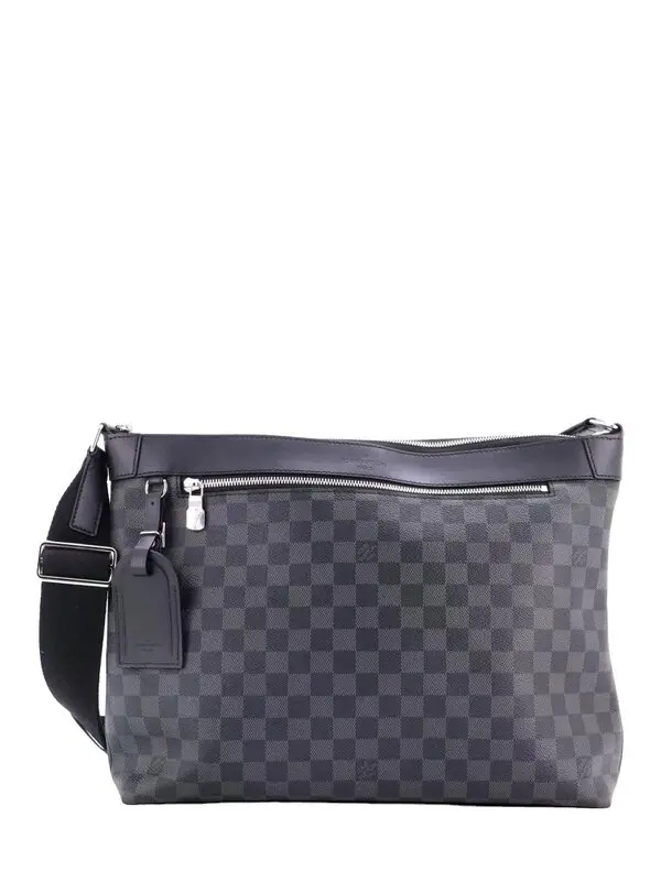LOUIS VUITTON Mick Nm Messenger Bag Damier Graphite Pm - Black