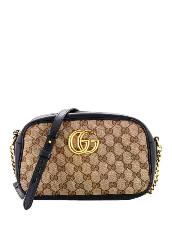 Gucci Gg Marmont Shoulder Bag - Black