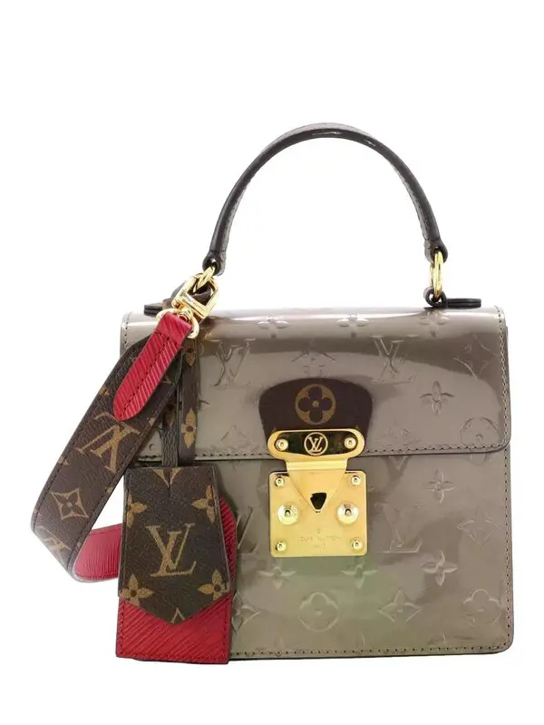 LOUIS VUITTON Spring Street Handbag Monogram Vernis - Multicolour