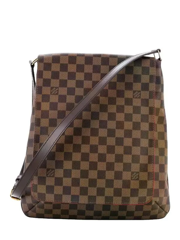 LOUIS VUITTON Musette Damier Gm Crossbody Bag - Brown