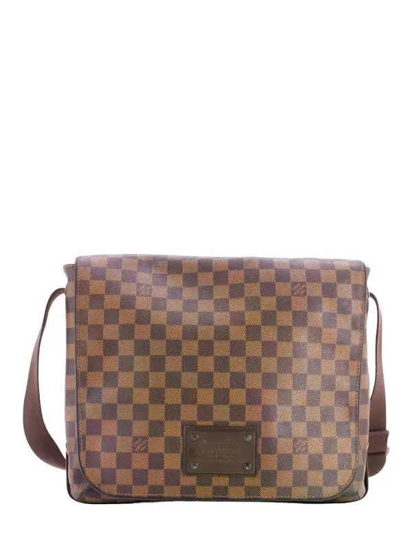 LOUIS VUITTON Brooklyn Damier Mm Crossbody Bag - Brown