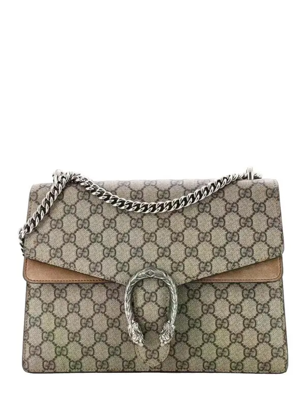 Gucci Dionysus Gg Coated Canvas Medium Shoulder Bag - Brown