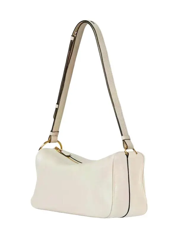 Gucci Medium Horsebit Shoulder Bag - White