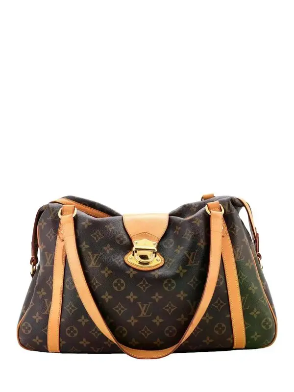 LOUIS VUITTON Stresa Handbag Monogram Canvas Gm - Brown