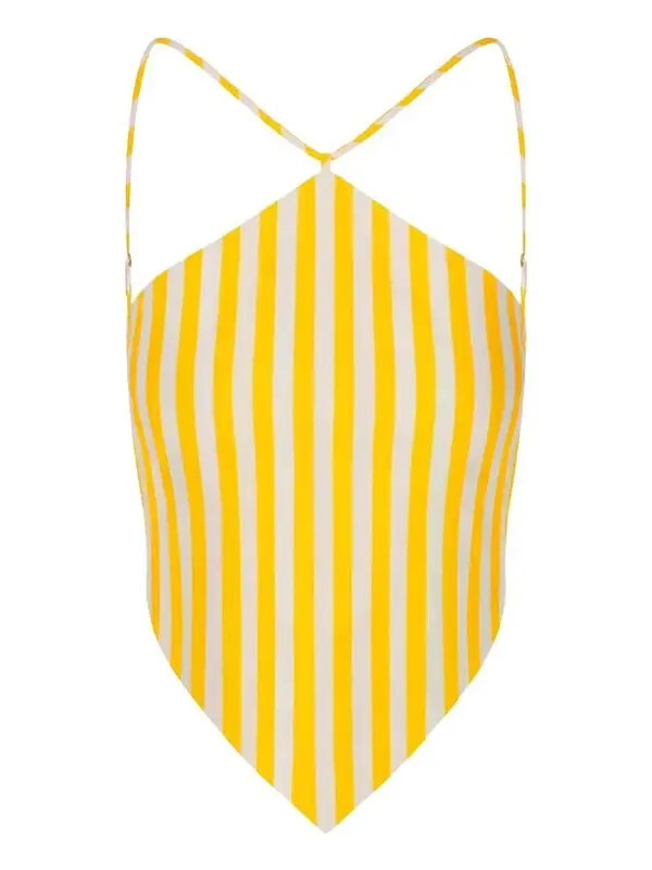 SIMONMILLER Kit Halterneck Top - Yellow