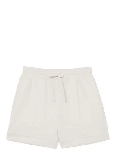 REISS Knitted Relaxed-fit Shorts - Ivory