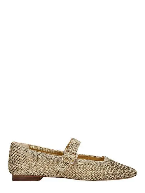 Sam Edelman Knitted Ballet Flats - Champagne