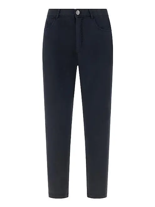 Boggi Milano Regular-fit Stretch-denim Jeans - Navy Blue