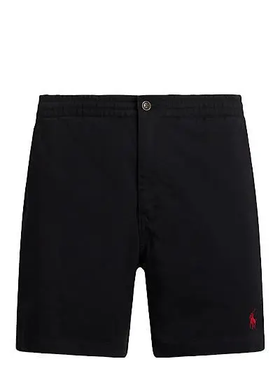 Polo Ralph Lauren Logo-embroidered Stretch-cotton Shorts - Polo Black