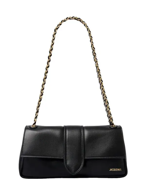 Jacquemus The Bambino Chaîne Shoulder Bag - Black