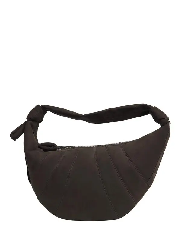 LEMAIRE Veal Fortune Shoulder Bag - Brown