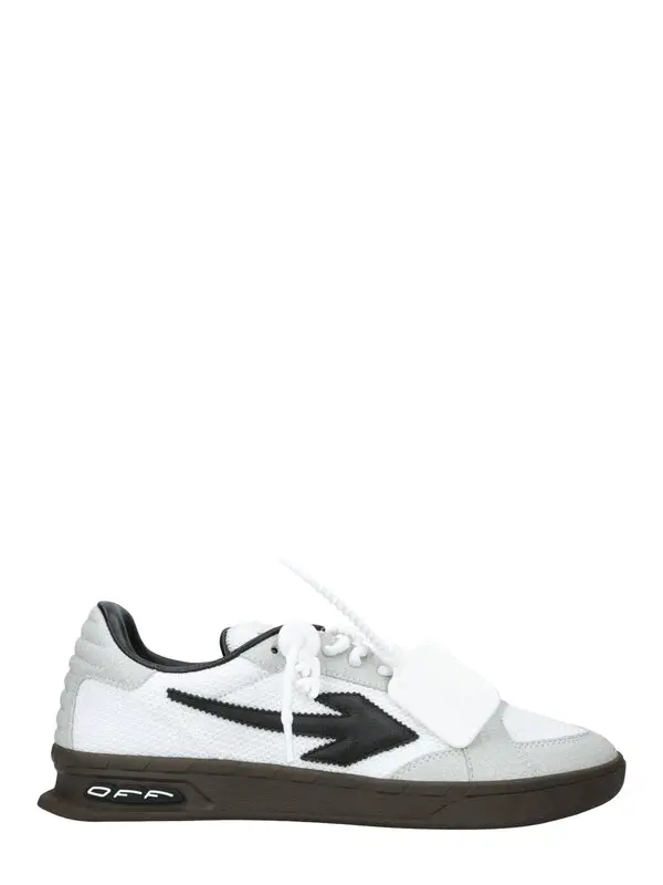Off-White Leather End Of Play Low-top Sneakers - White