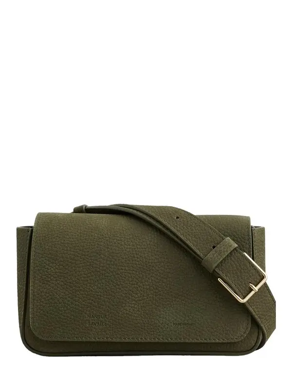 MANSUR GAVRIEL Box Sling Bag - Algae