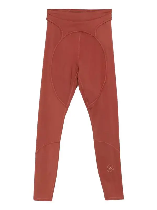 Adidas By Stella McCartney Panelled Leggings - Brown