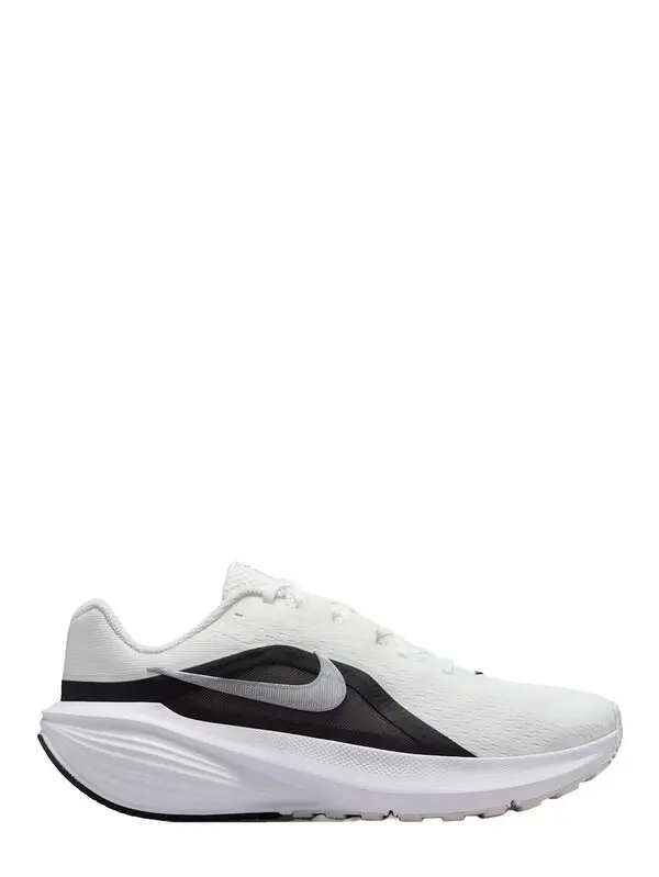Nike Downshifter Metallic Silver Sneakers - Summit White/black