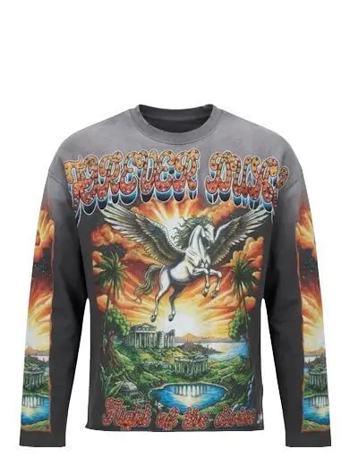 DUAA Good Year Long Sleeve T-shirt - Grey