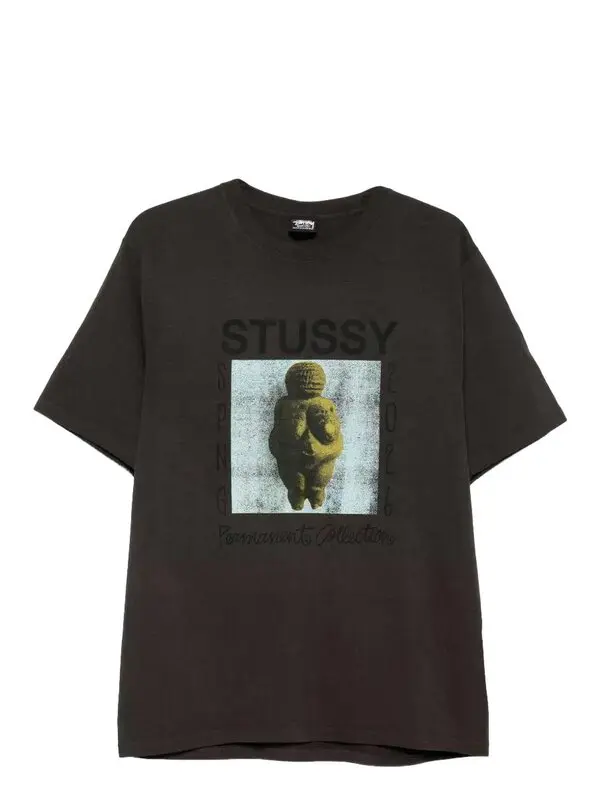 StÜssy Faded Graphic-print T-shirt - Blue