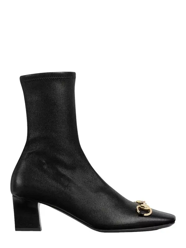Gucci Signora Horsebit Boots - Black