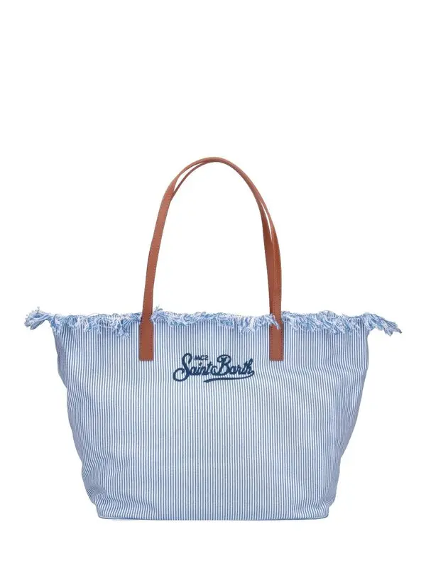 MC2 SAINT BARTH City Large Tote - Light Blue