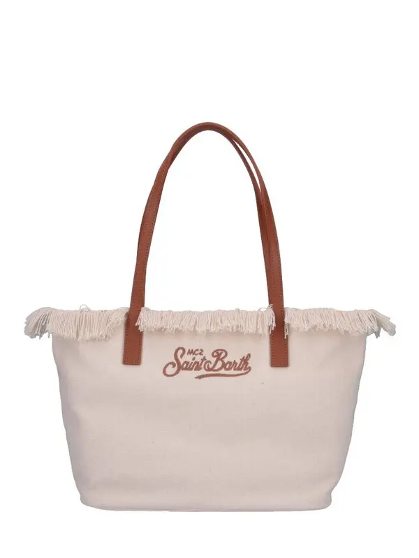 MC2 SAINT BARTH Medium City Tote - Beige