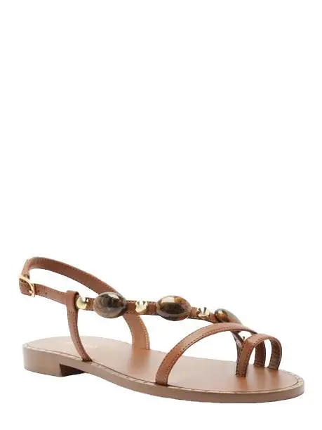 AREZZO Diana Toe Loop Slingback Sandal - Soul Natural